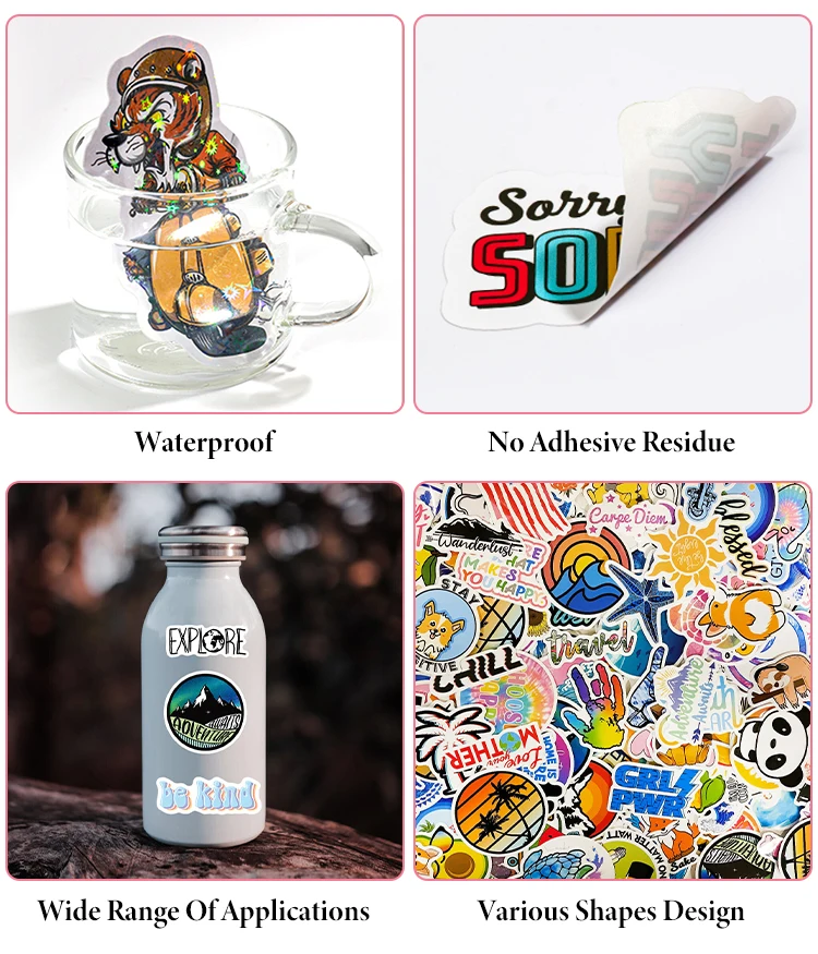 Puffy Stickers Custom 3D Foam Stickers Custom Emoticon logo Sticker ...