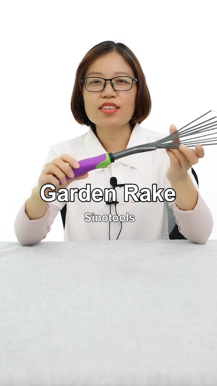 Small Garden Rake 9 Teeth Hand Rake Tool Non Slip Grip Handle Buy Small Garden Rake 9 Teeth