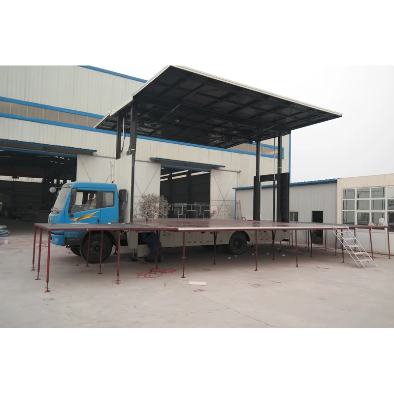 Mobile Led Advertising Car - Digital Multifunctional Stage