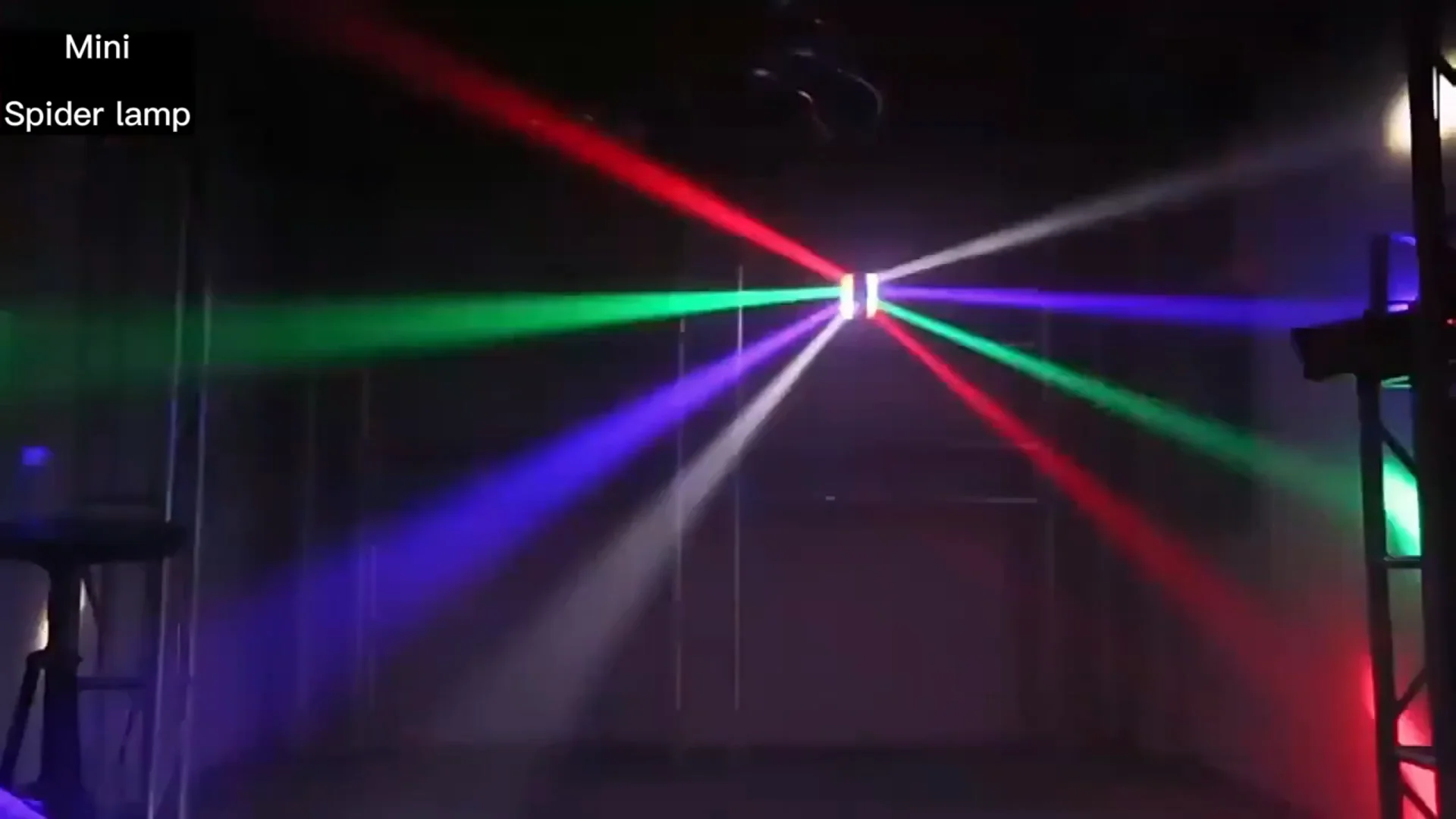 Mini Led Spider Light 8x3w Rgbw Strip Beam Shaking Head Light Suitable ...
