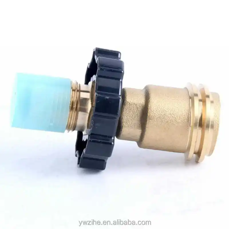 50LB Gas Cylinder Pressure Reducing Valve Adapter Universal Fit Propane ...