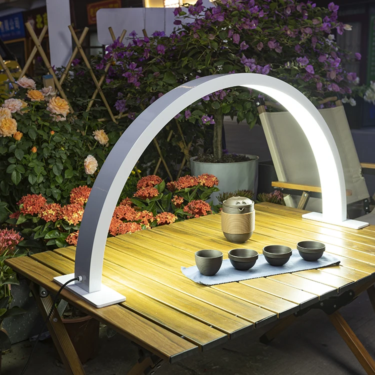 Arch Beauty Light Table Nail Lamp Led Half Moon Ring Light For Nails ...