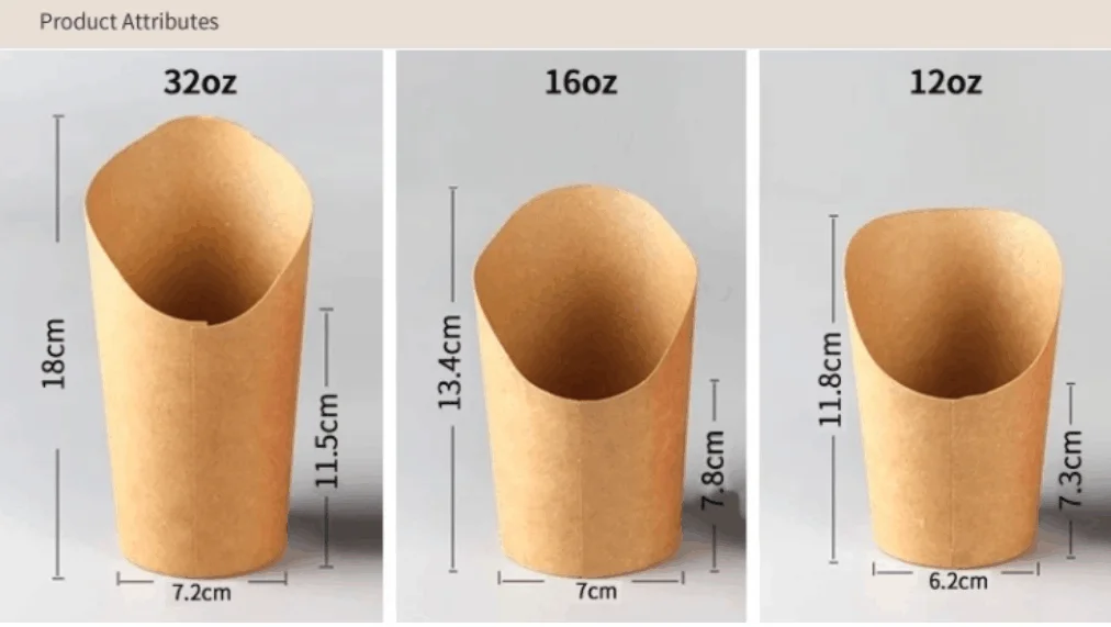 Custom Waffle Triangle Cone Paper Packaging,Custom Made Eco Friendly ...