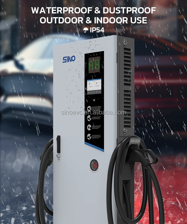 Outdoor Level 3 Chademo CCS GBT Fast Charger EV 60KW 80KW DC EV ...