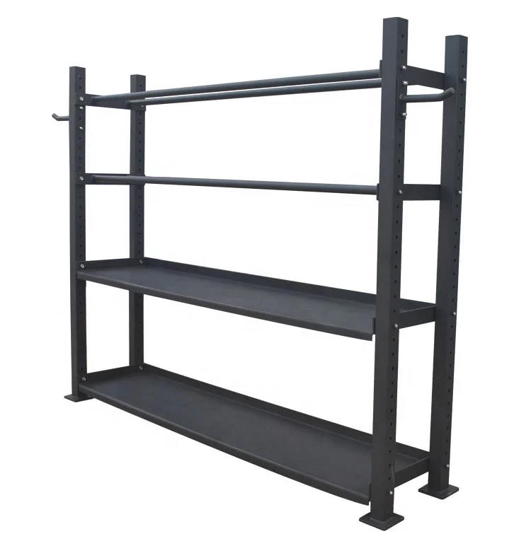 OKPRO Gym Equipment Kettlebell Rack - Durable & Foldable