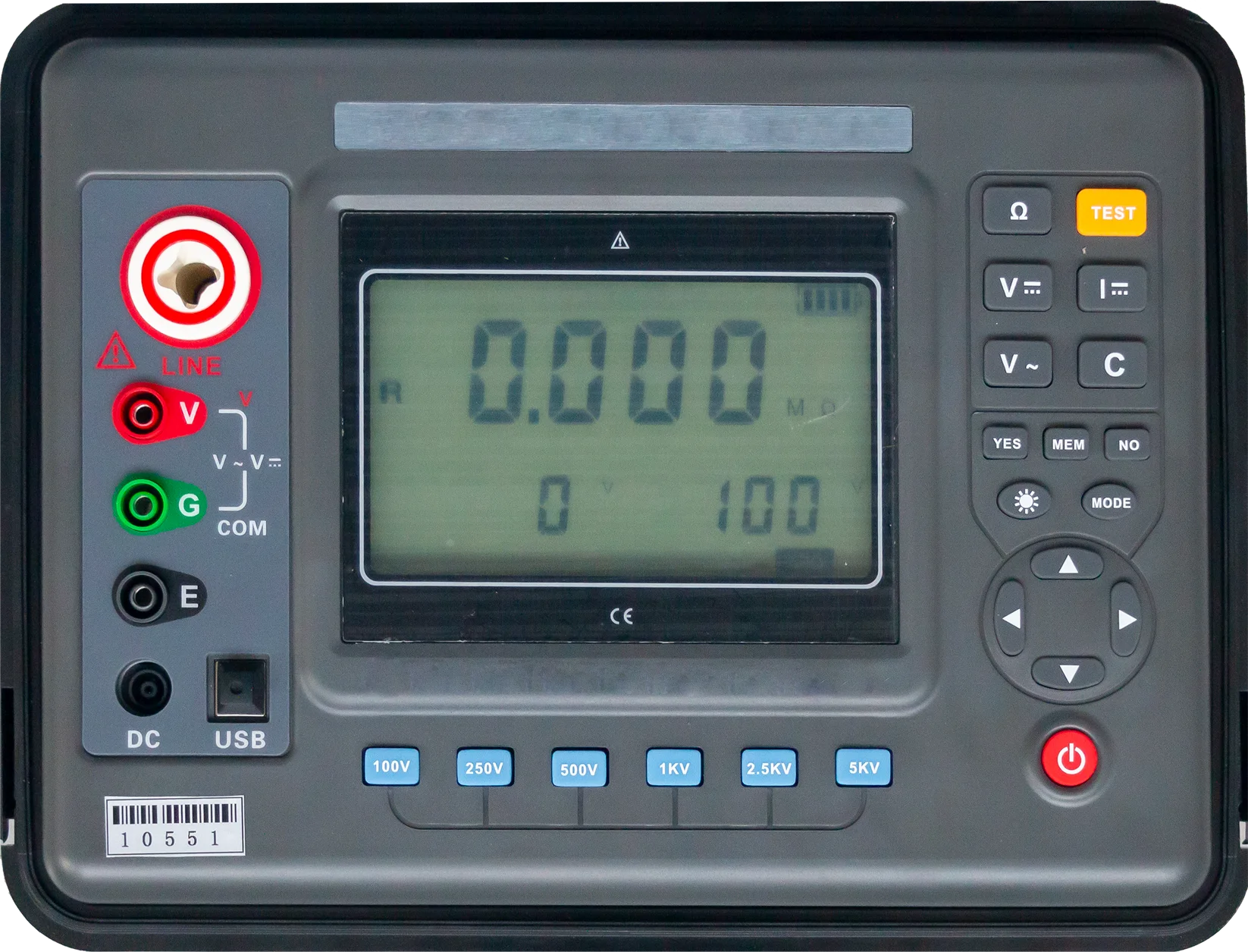 Portable 5KV Insulation Resistance Tester - Reliable & Customizable