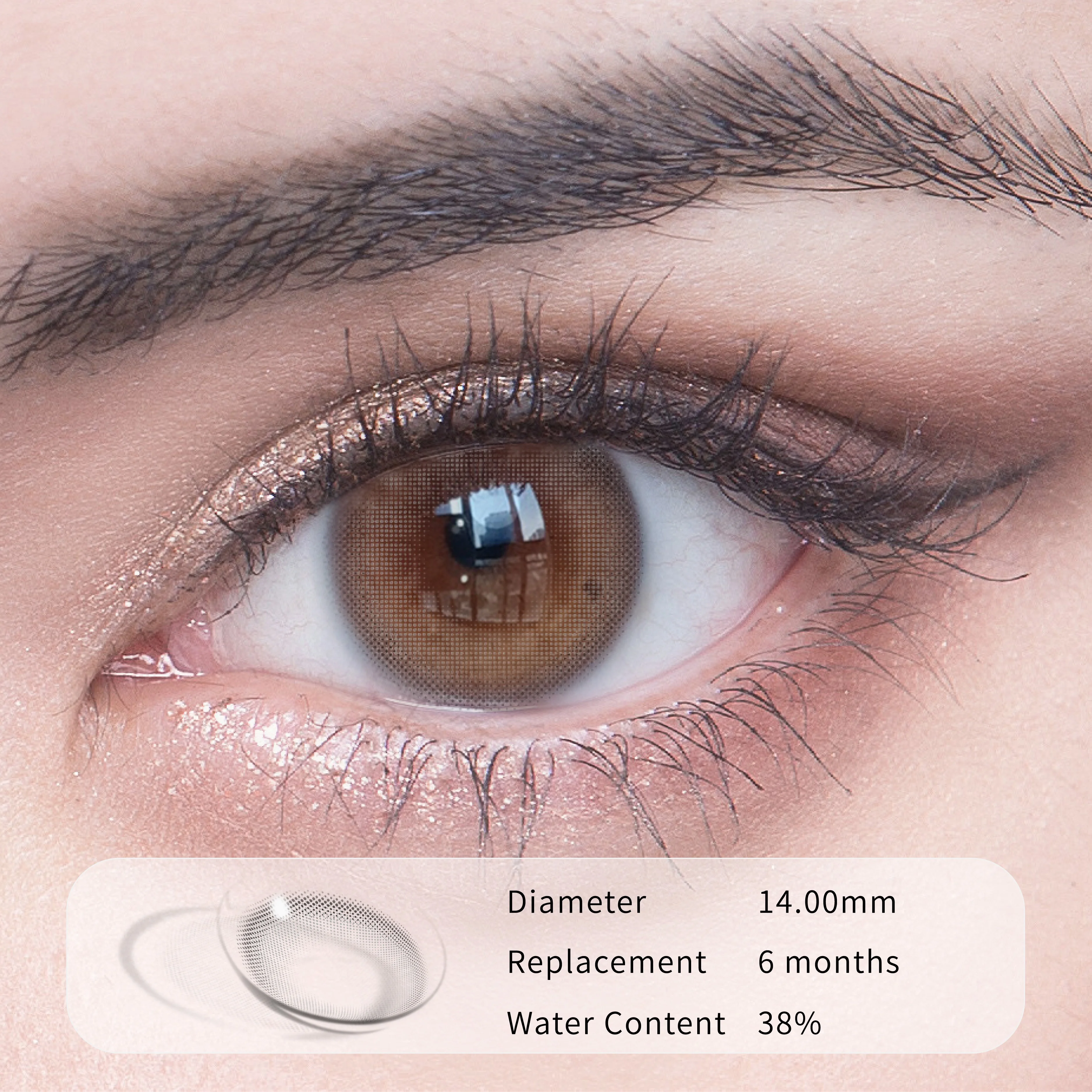 Colors Super Natural Contact Lens Cheap Colored Contact Lenses 14.5 mm ...