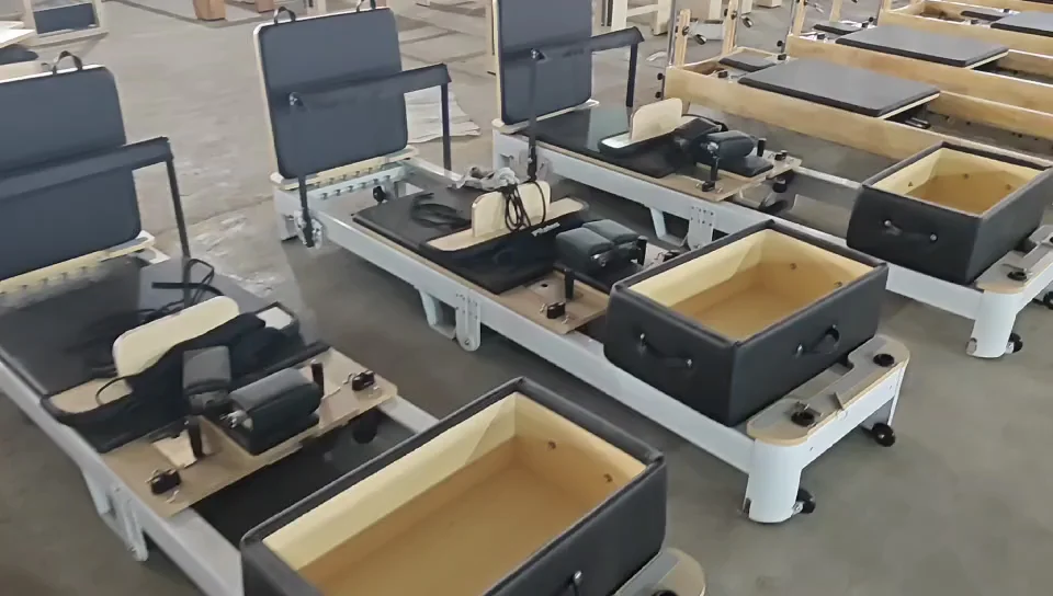 New Arrival Foldable Pilates Reformer Aluminum Alloy Frame Pilates ...