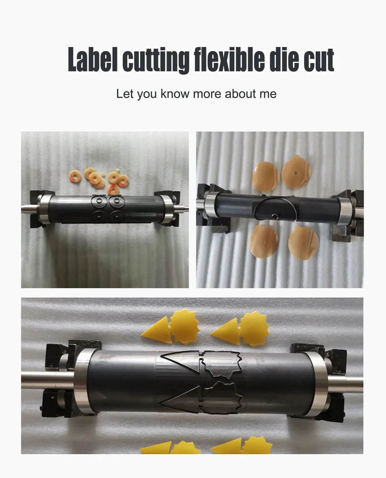 Rotary Cutting Dies Rollers for Plaster Patch Packing Ointment Patch ...