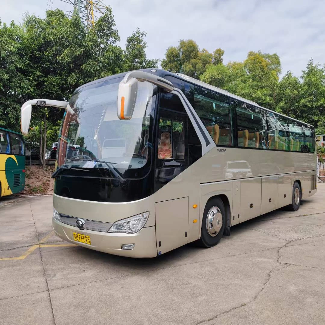 Second Hand Passenger Bus High Efficiency 49 Seats Yutong Used Bus ...