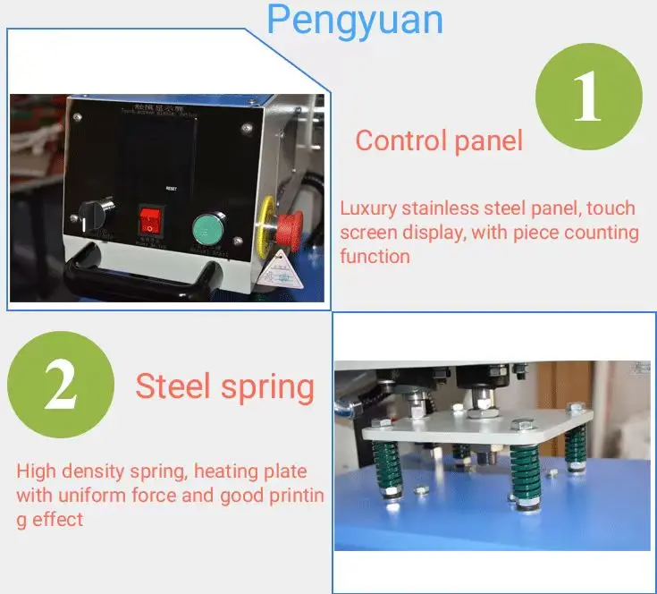 3D Concave Convex Heat Press Embossing Machine for Fabric