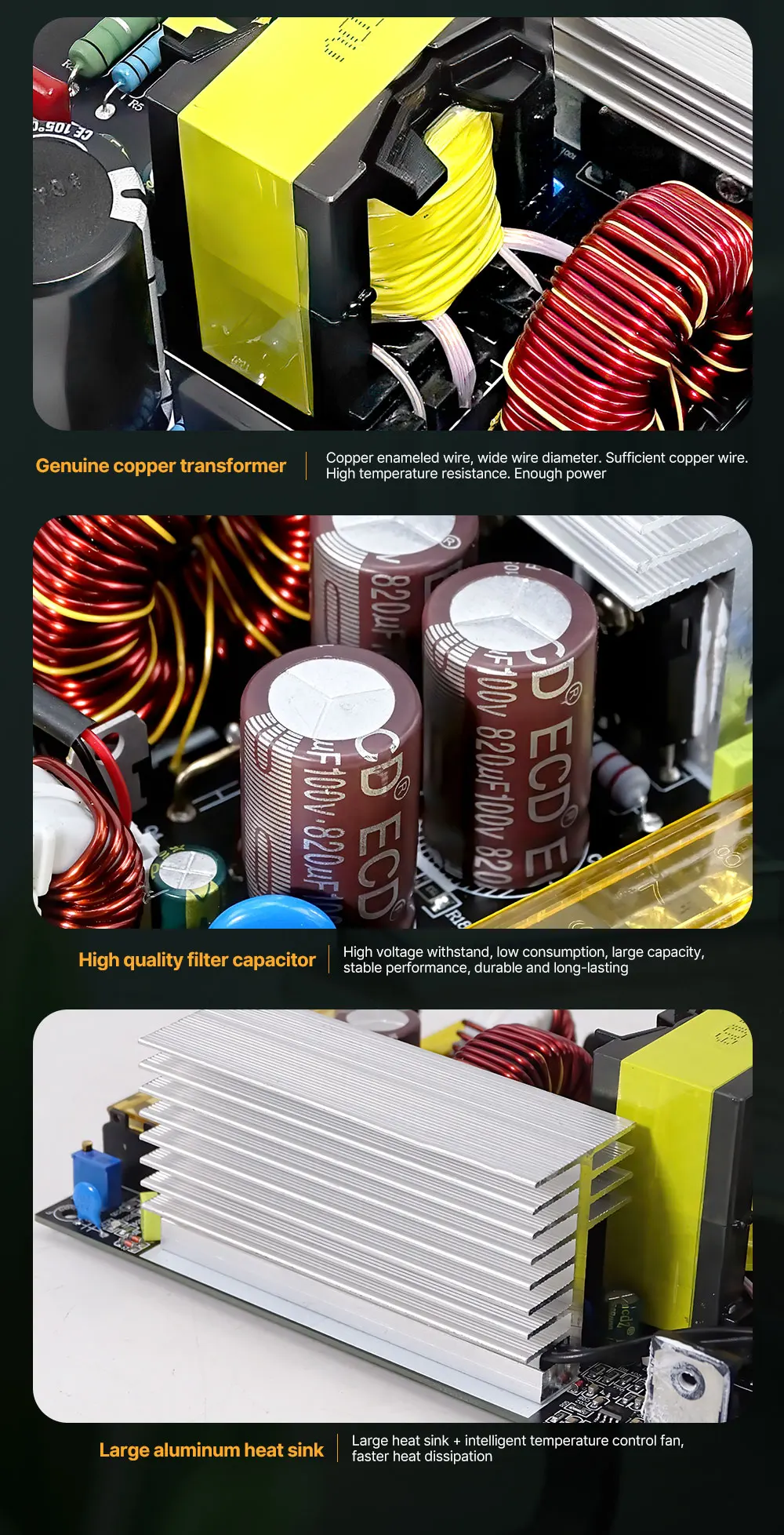 S800 Case and 1200W 68V Switching Power Supply for RD6024