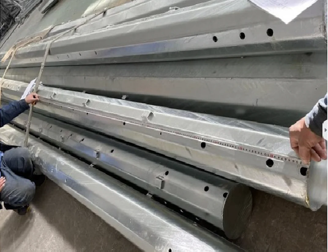 12 Ft Galvanized Steel Electrical Power Pole With Low Price For Sale ...