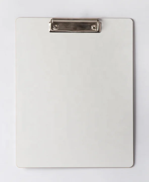 ECO Friendly Hardboard Clipboards - Modern Office Essentials