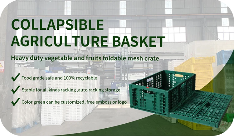 Cheap Price Heavy Duty Food Grade Collapsible Stack And Nest Plastic ...