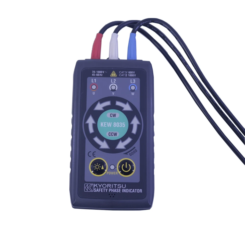 KEW 8035 Non-Contact Safety Phase Indicator 70 to 1000V AC Phase to Phase