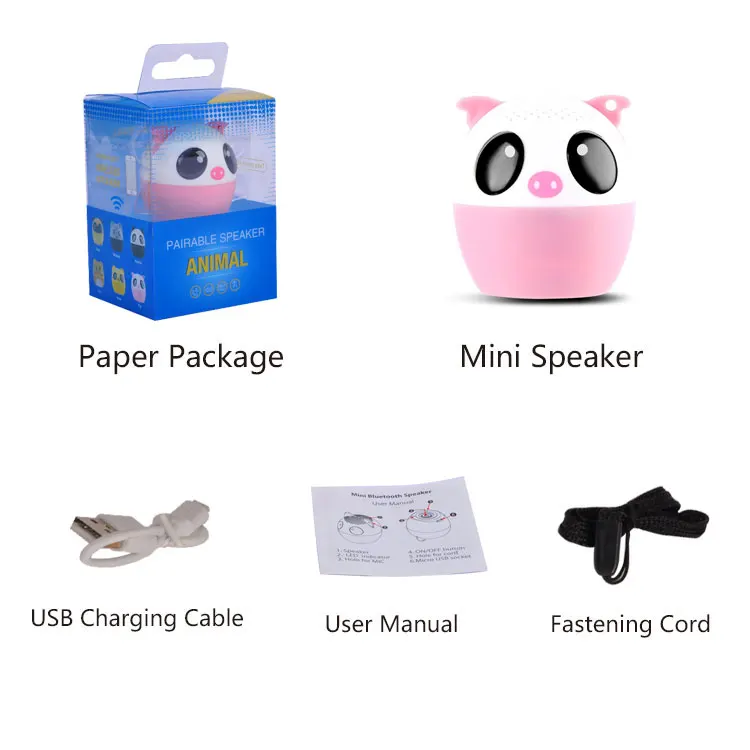 Amazing Digital Gadgets Cute Animal Bluetooth Speaker Mini Sound Box ...
