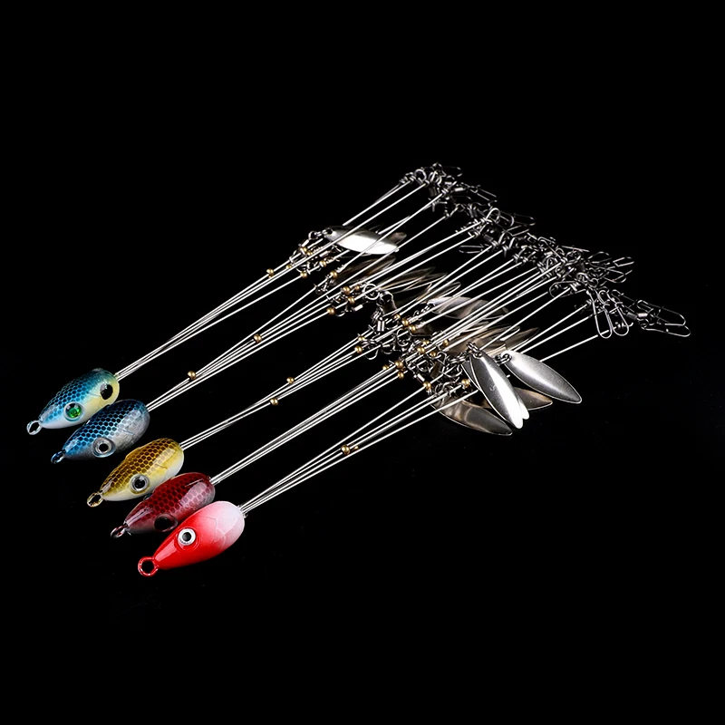 Superiorfishing 8 Blade Umbrella Rig Fishing Baits Lure Alabama Rig ...