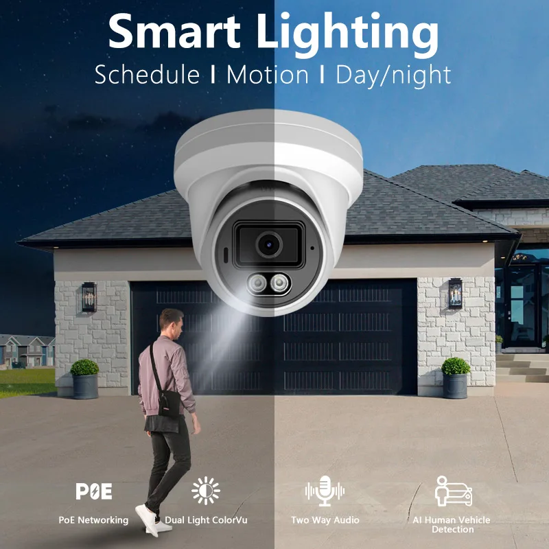 Alibaba.com: 5MP HD H.265 Full Color Camera with Night Vision, POE IP ...