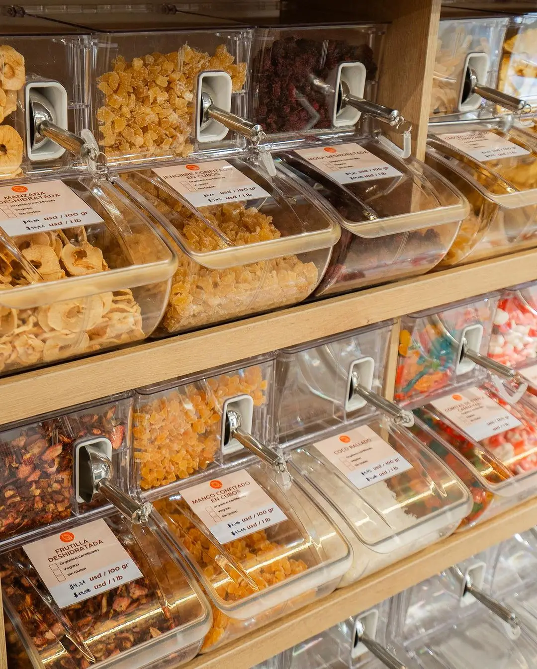 Bulk Dry Food Container Candy Bin for Wholesale - Tempat Penyimpanan ...