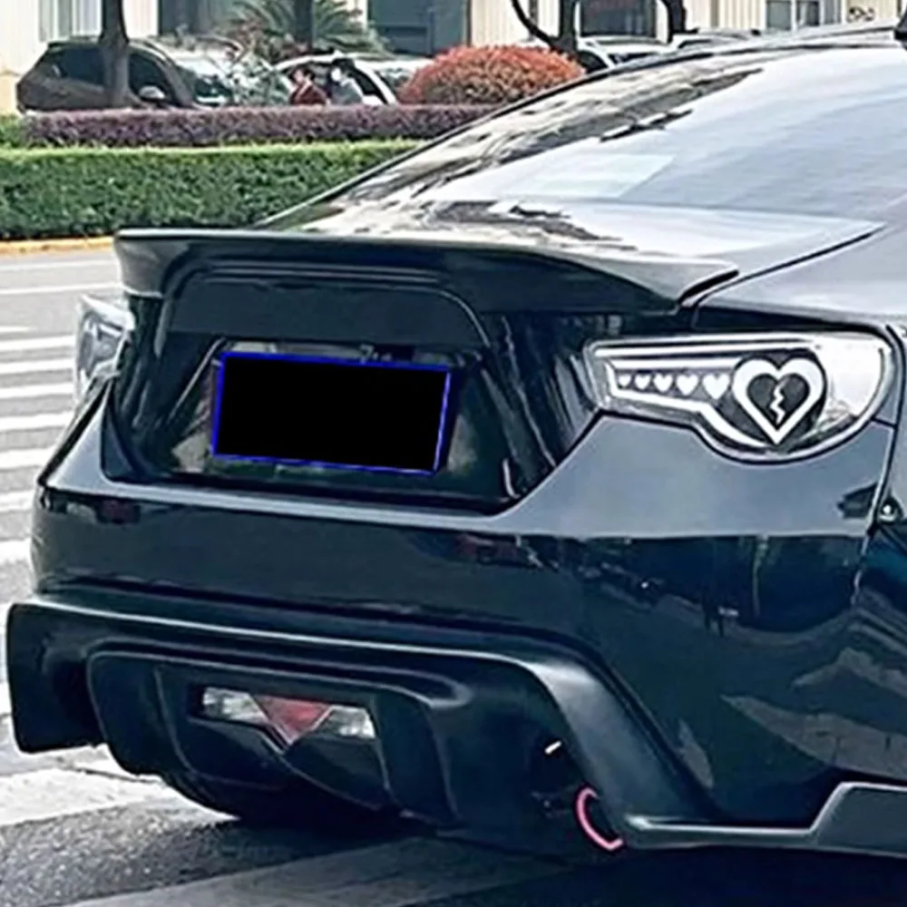 For Toyota Gt86 Rear Spoiler Wing 2013-2019 Abs Material Carbon Black ...