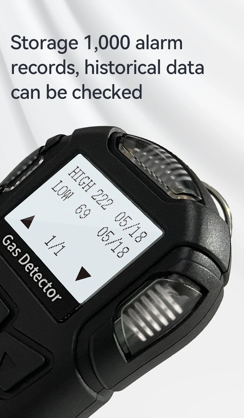 Bosean ATEX Ammonia NH3 Oxygen Gas Detector - 4 Gas Monitoring