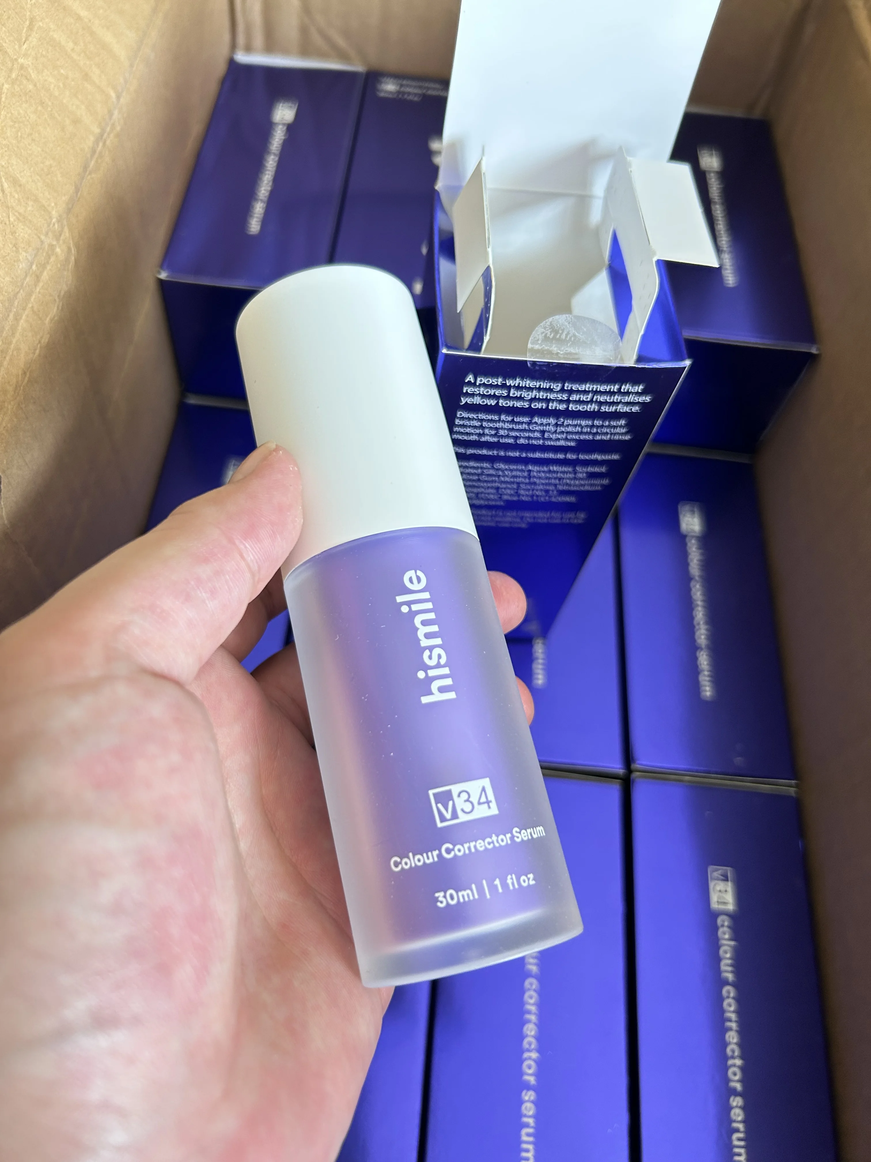 Hismile V34 Purple Toothpaste Colour Corrector Teeth For Teeth ...