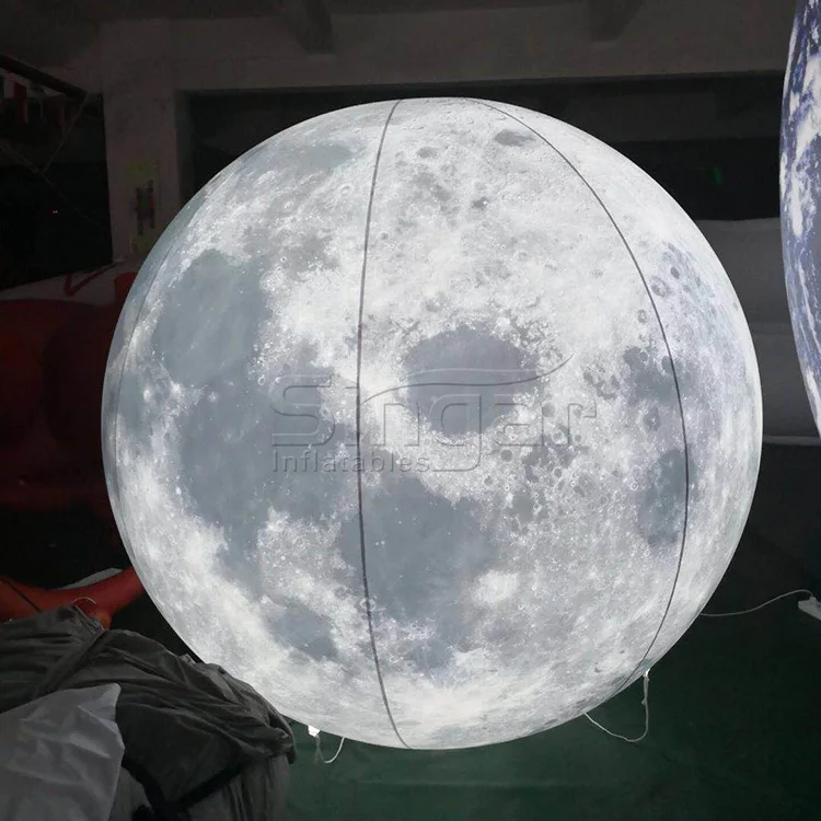 Giant Inflatable Moon Planet Balloon - Buy Inflatable Moon,Inflatable ...