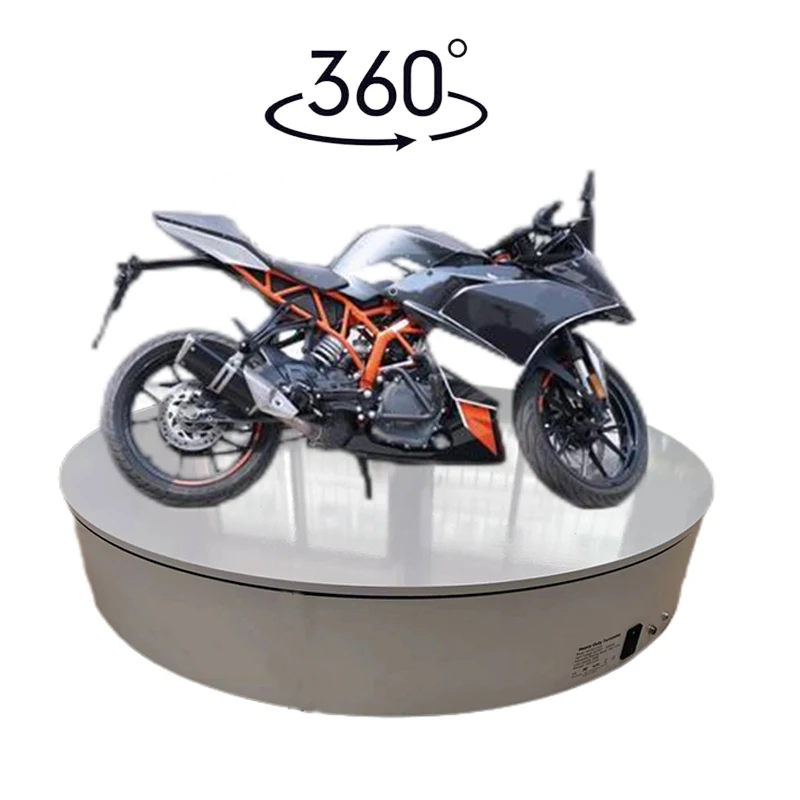 Heavy Duty 1200lb 550kg 120cm Metal 360 Turntable Electric Revolving ...