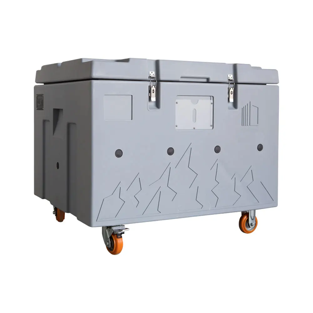 480L Dry Ice Chest Storage Box Plastic Container to Keep Low ...