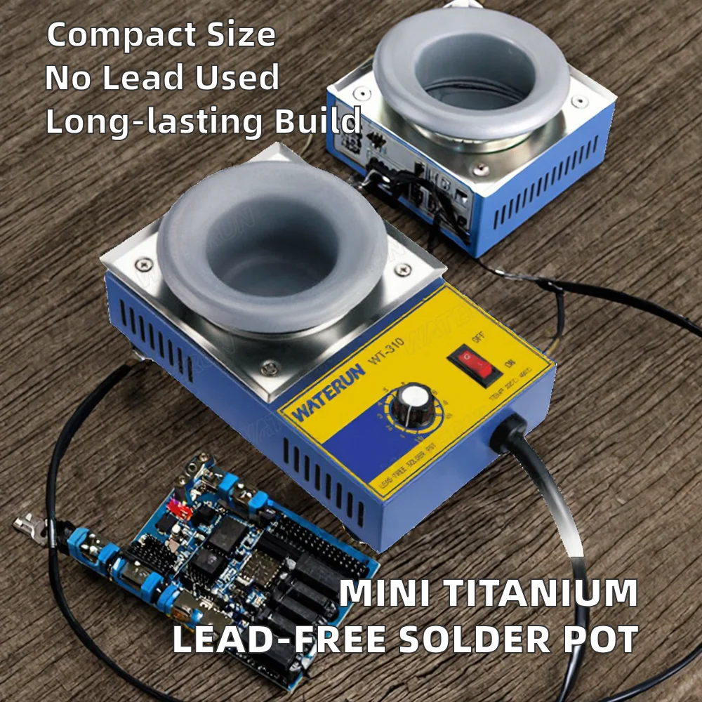 Mini Wave Solder Pot Small Titanium Lead-Free Soldering Supplies Direct ...