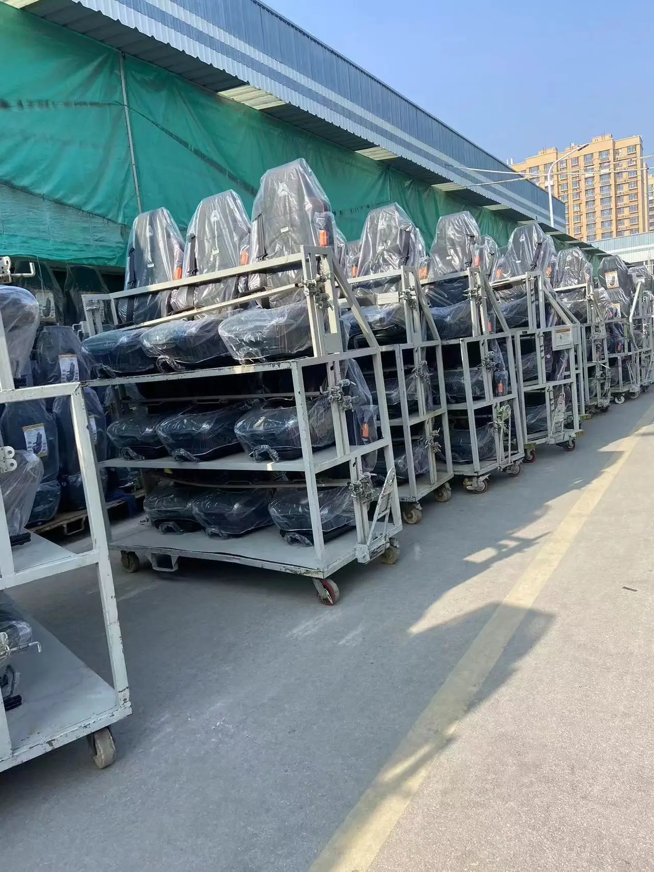 Good Performance Mechanical Suspension Truck Bus Driver Seat With Seat ...