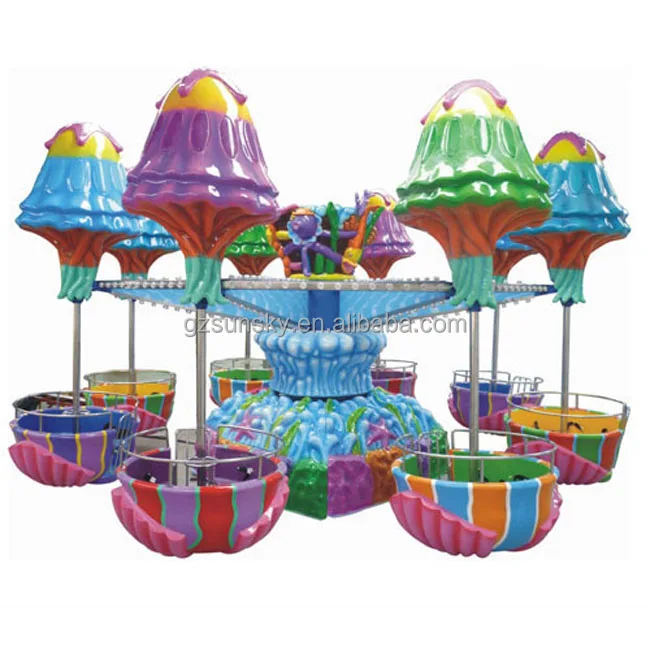 Fairground Merry Go Round Carousel Ride for Kids Indoor Outdoor
