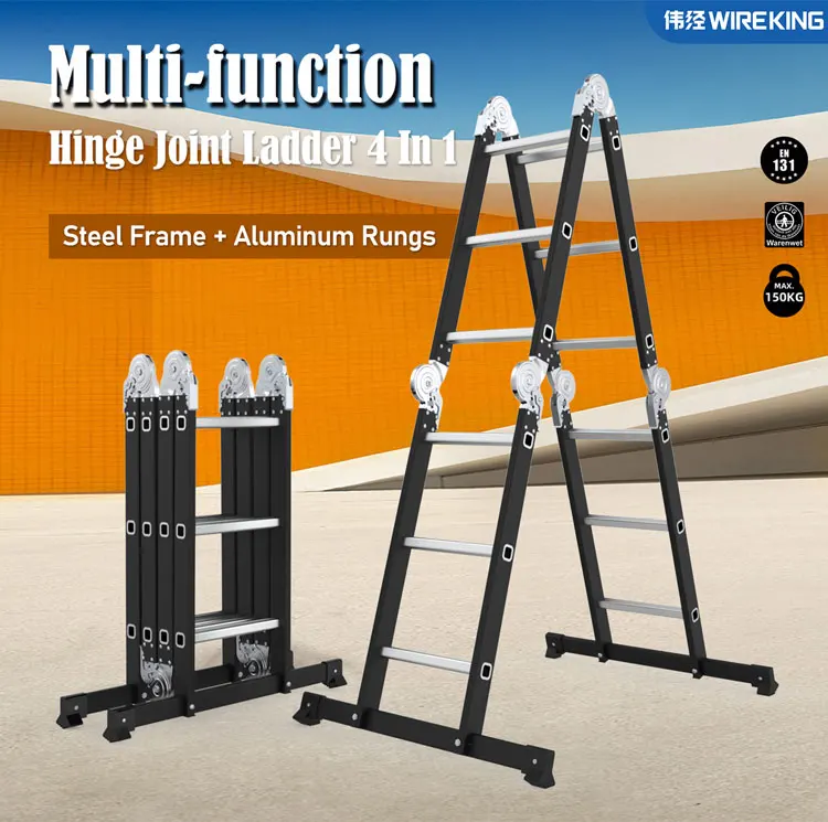 Cheap Price 180 Degree Aluminum Ladder Folding Hinge Black Color ...