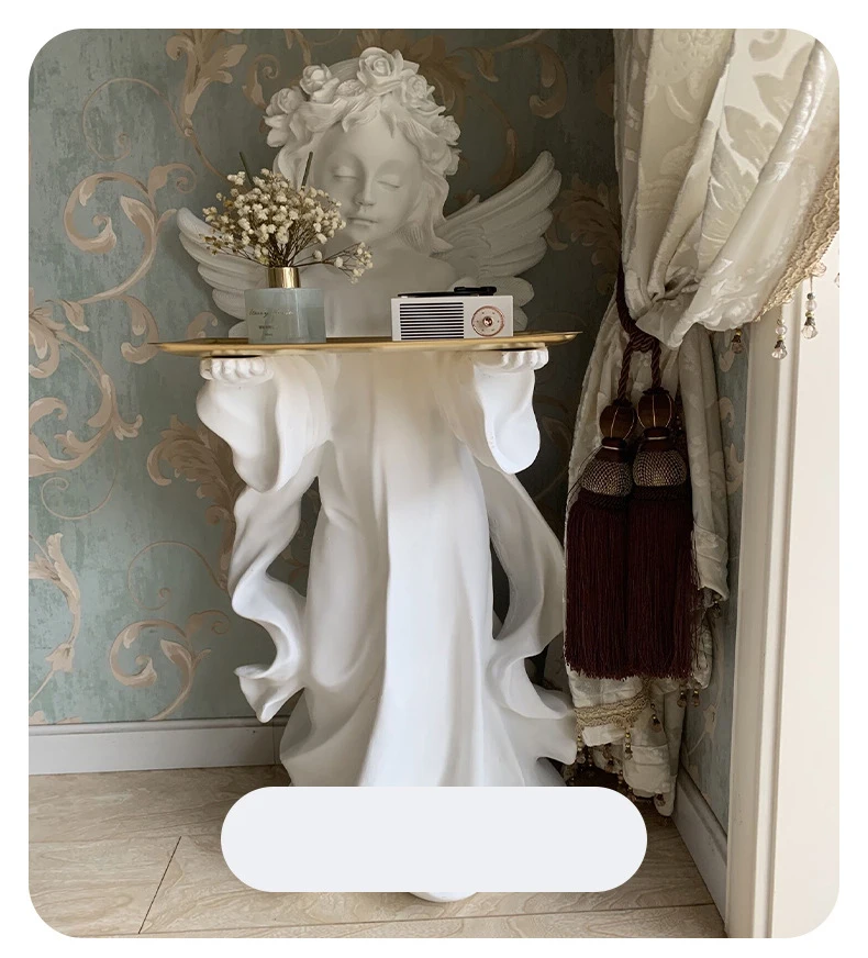 Retro Resin Angel Figurines - Perfect for Decoration & Gifts