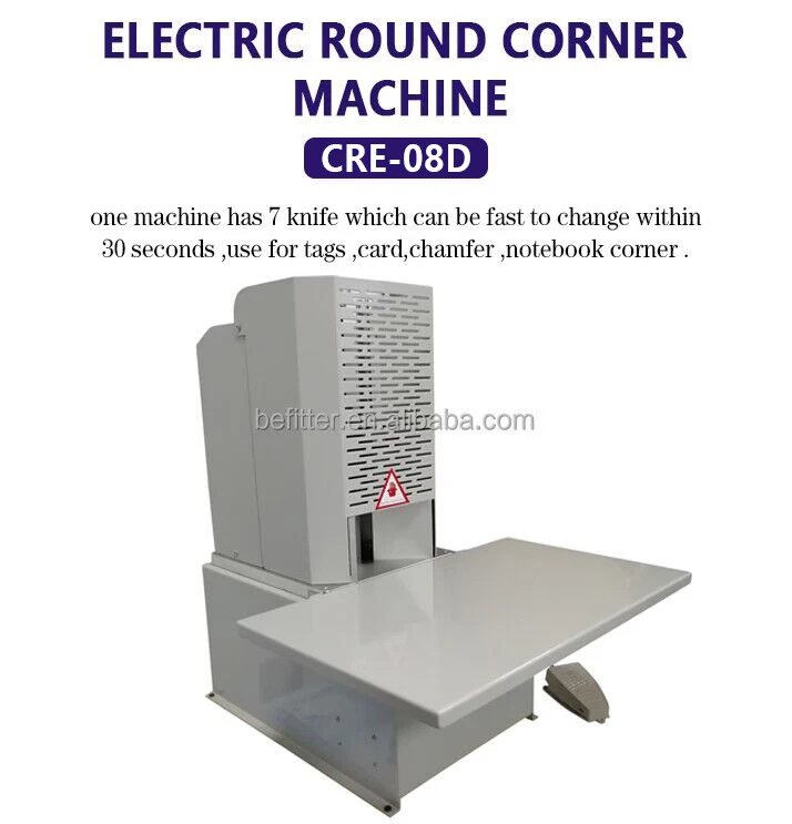 CRE-08D Electric Manual PVC ID Card Die Round Corner Cutter Machine