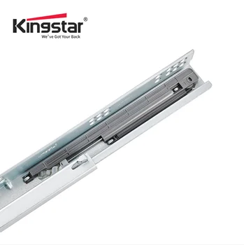 Silent Soft Closing Undermount Drawer Slides Cabinet Hydraulic ...