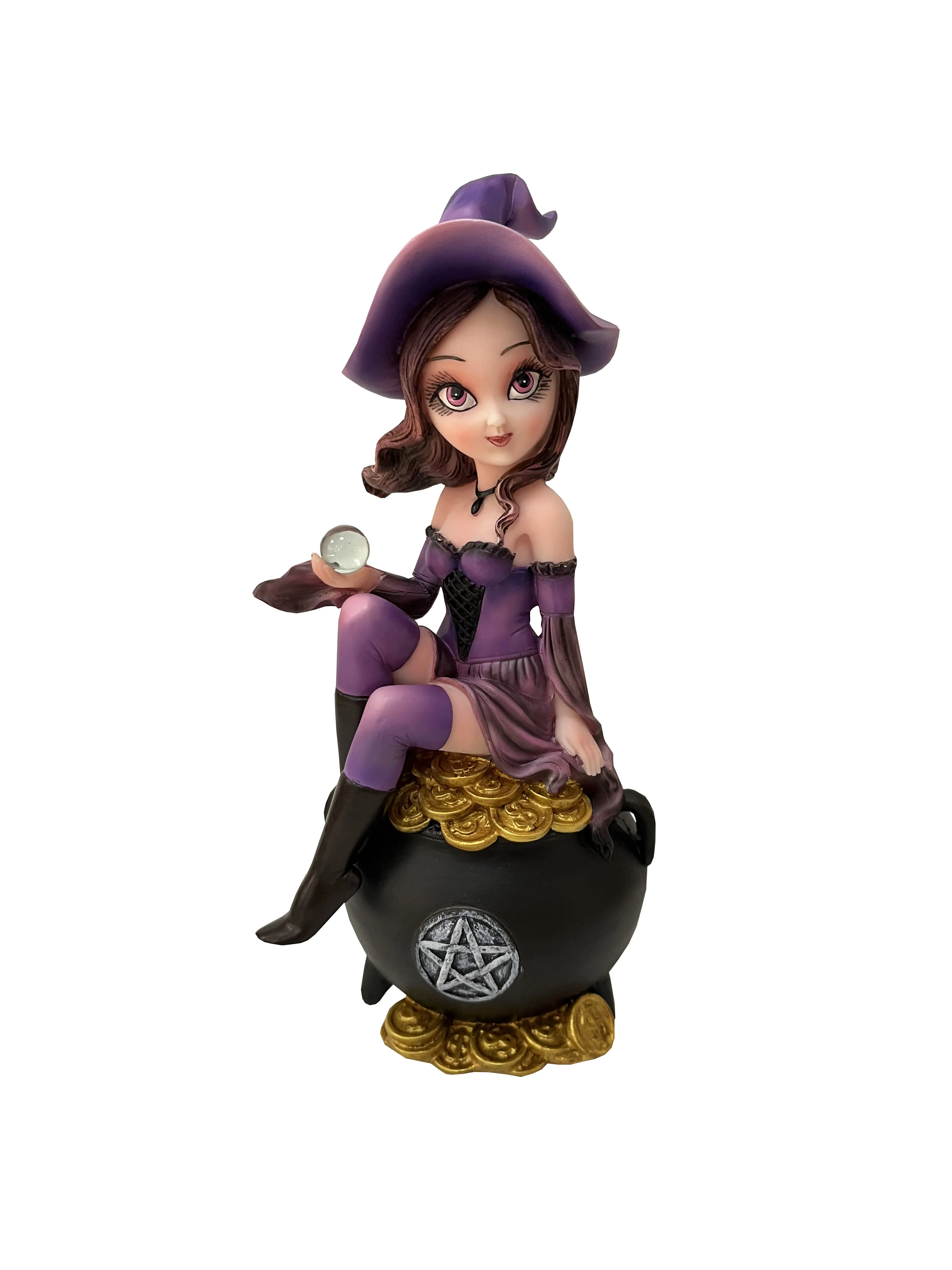 Wholesale Custom Resin Witch Figurine - Art & Decor