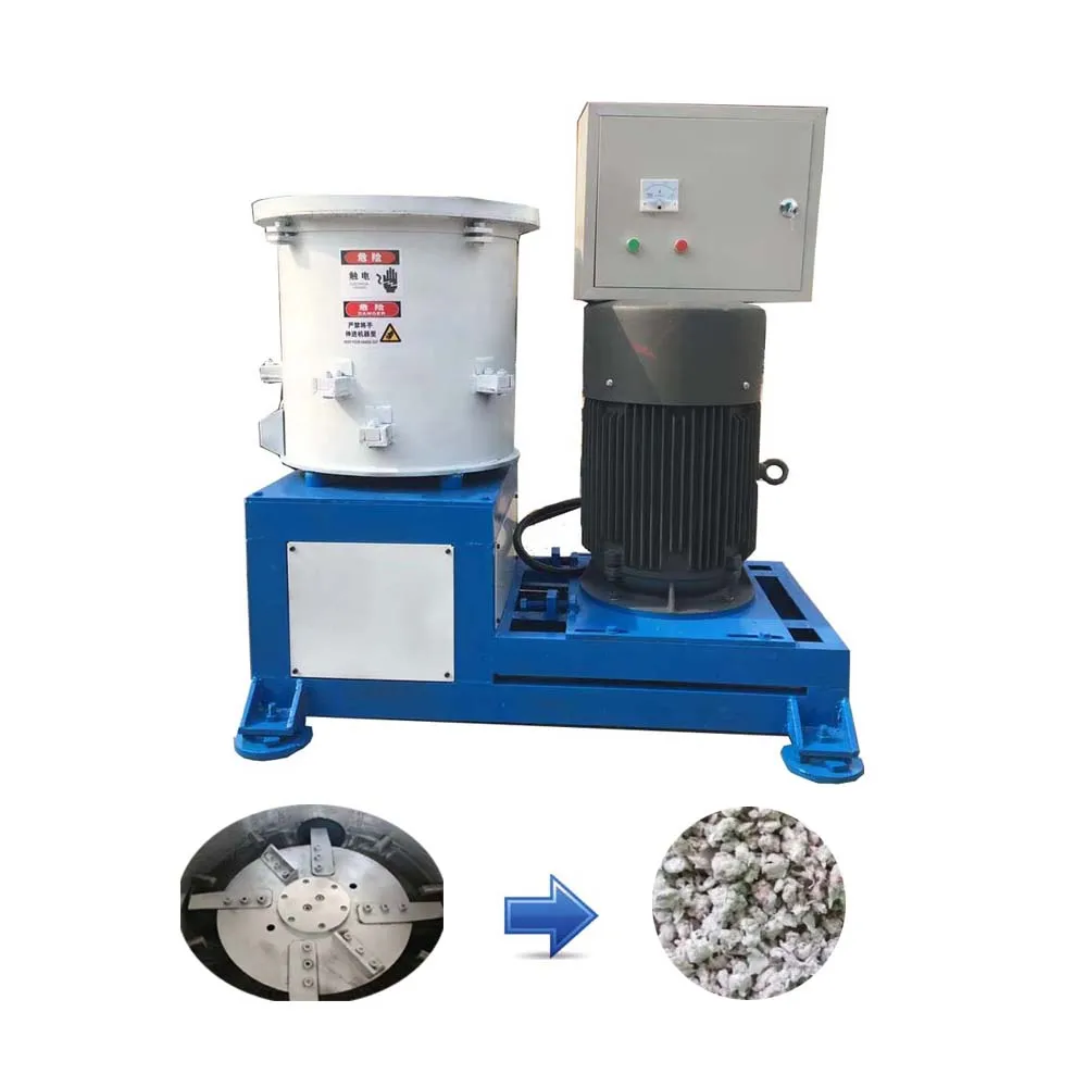 2025 New Automatic Spiral Plastic Crusher Waste Fabric and Clothing ...