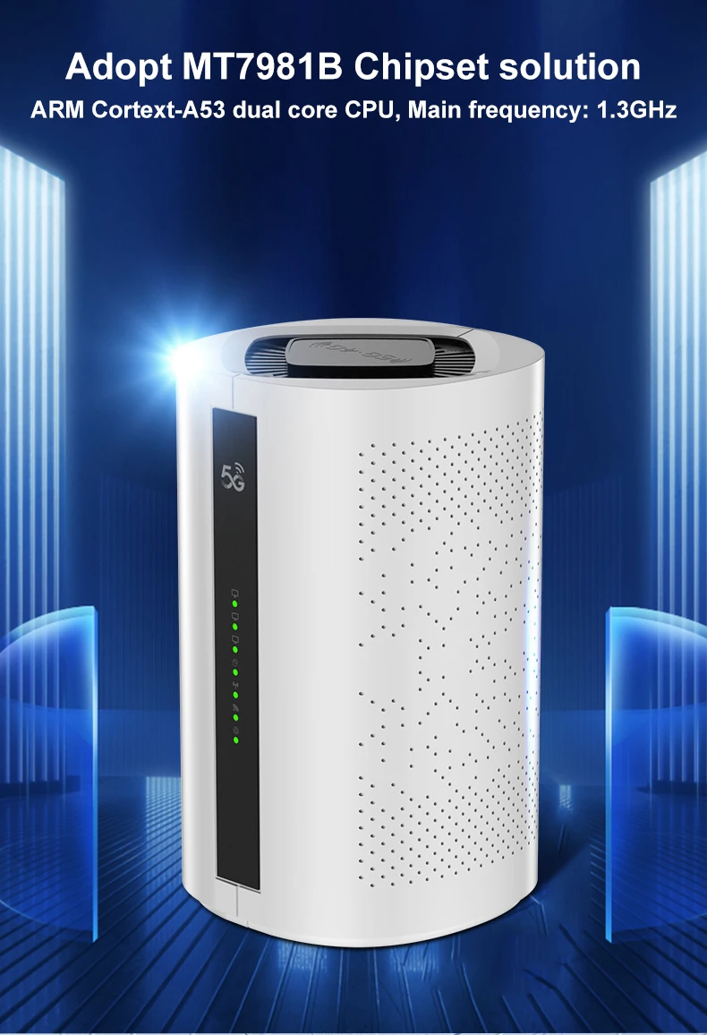 ZBT 5G Wifi6 Router - 3000mbps, Openwrt, and 3 LAN Ports