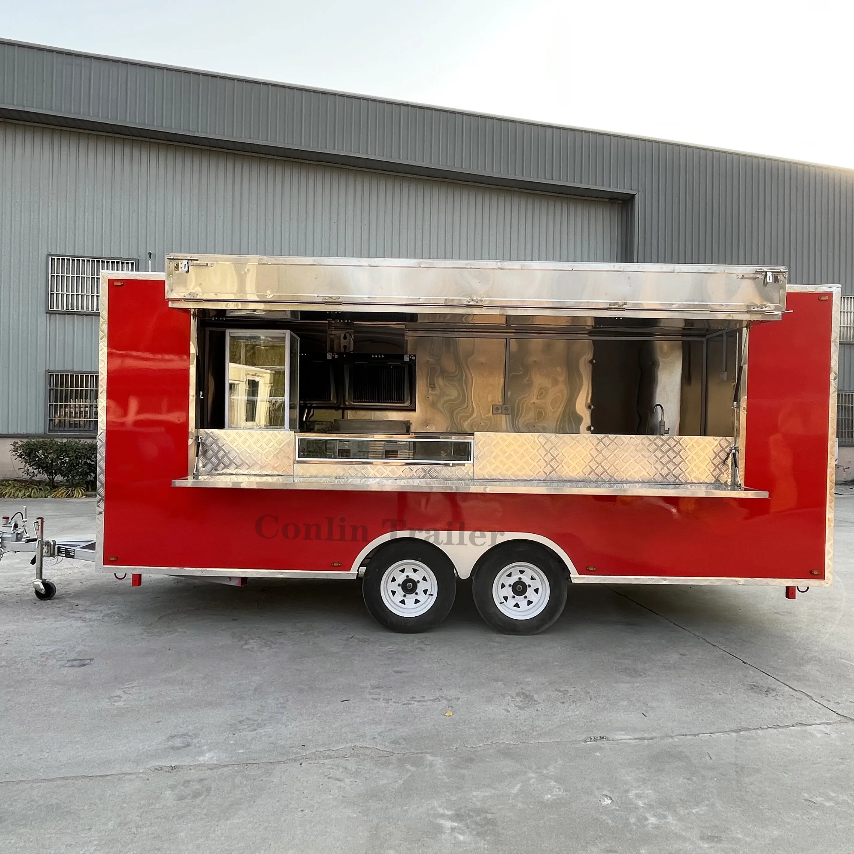 Conlin New Arrived Churros Food Truck Food Kiosk Carts Petrol Food ...