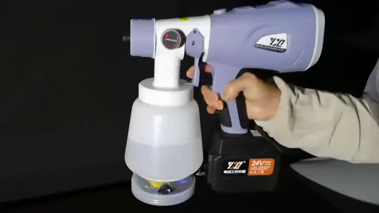 Portable Handheld Cordless Electric Electrostatic Sprayer Paint Spray ...