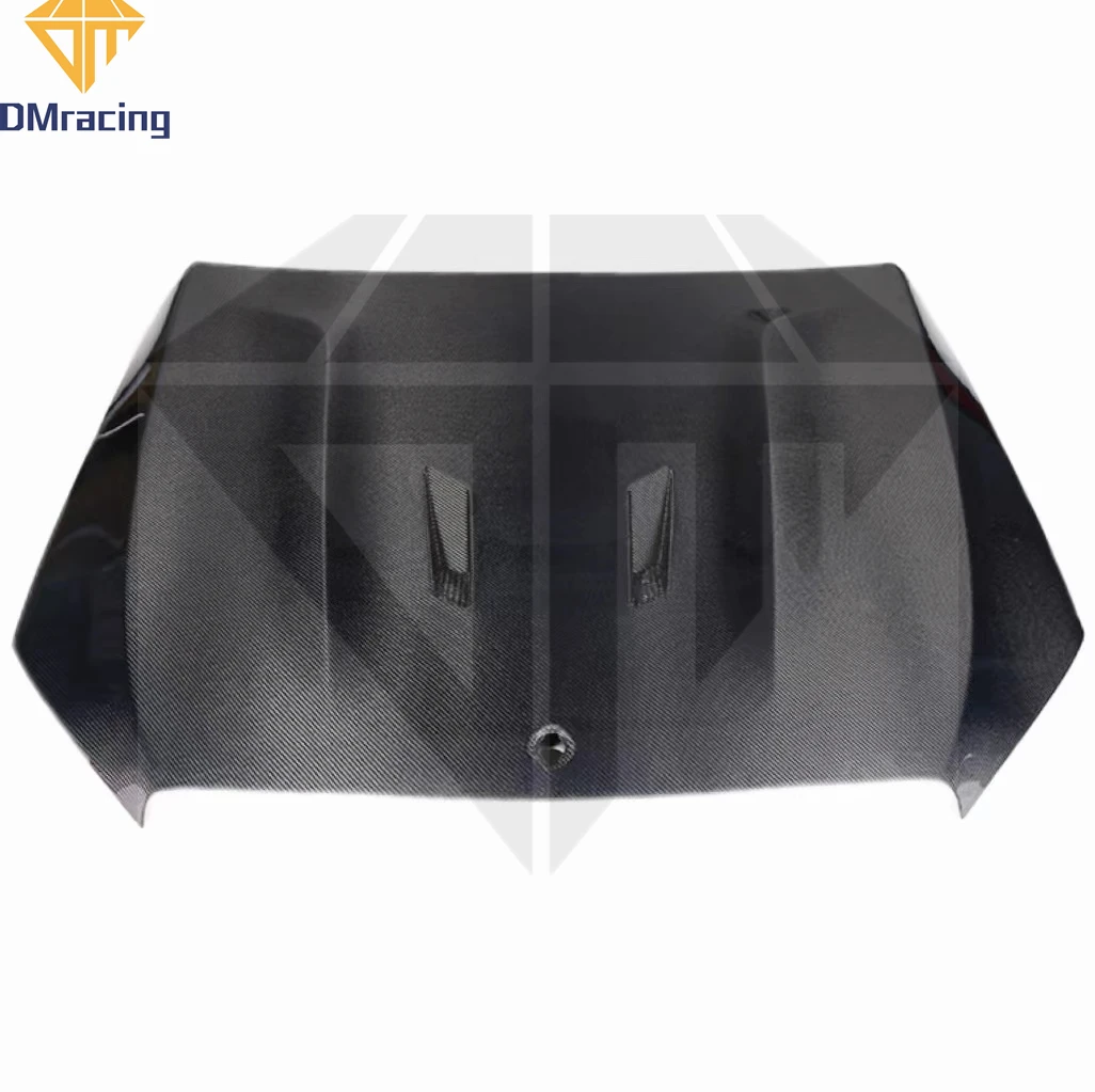 Black Series Style Carbon Fiber Hood Bonnet For Mercedes Benz C-class ...