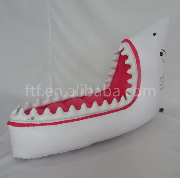 Inflatable Portable Pvc Shark Sofa Chair For Adults - Oem Available