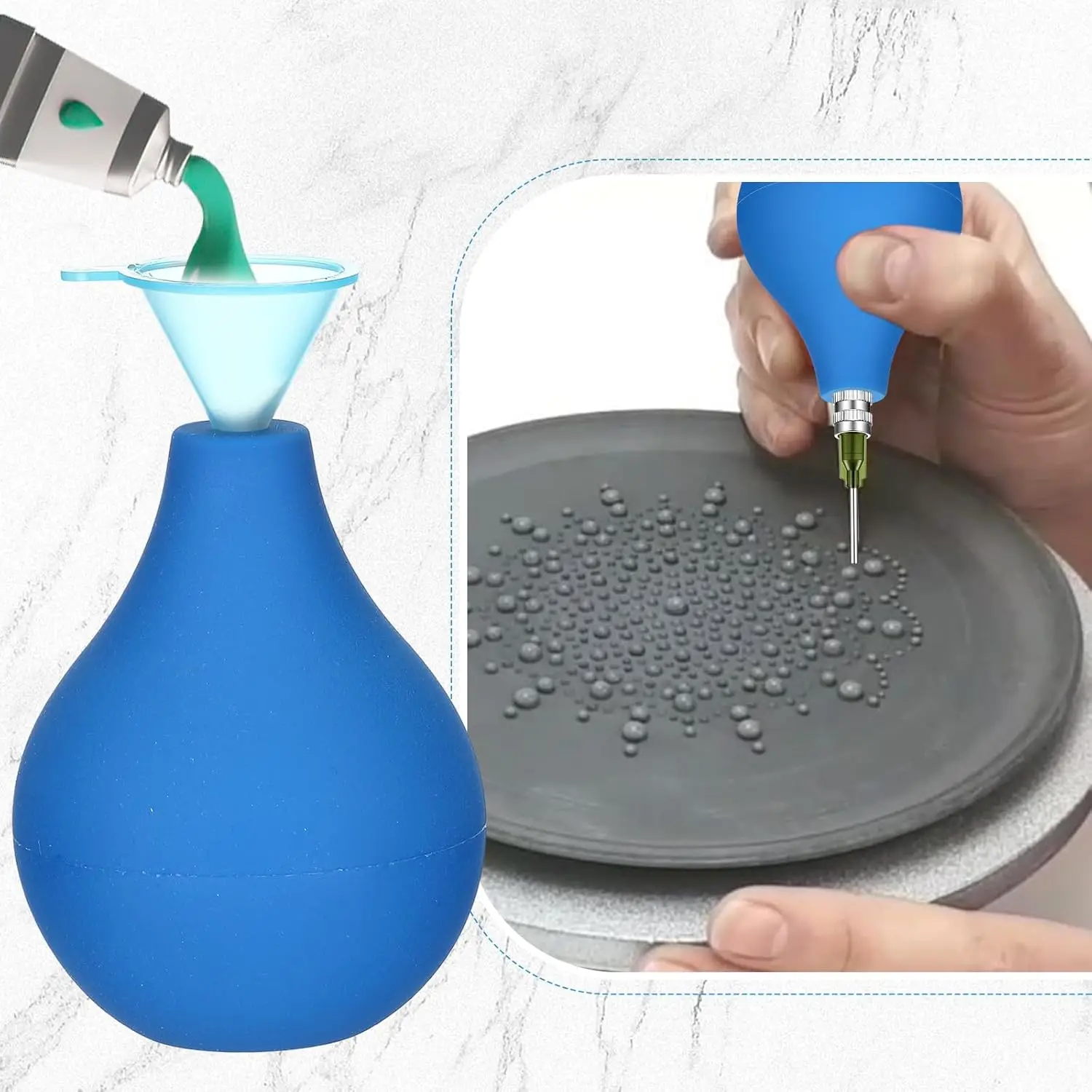 Bview Art Applicator Slip Trailing Bottles Ceramic Precision Tips ...