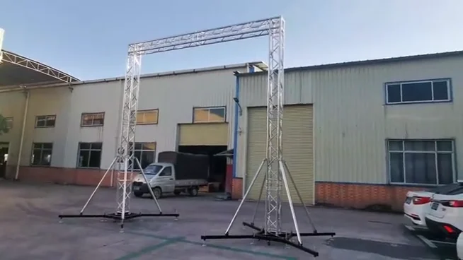 Goal Post Truss System With Base Plate For Hanging Lights Led Screen ...