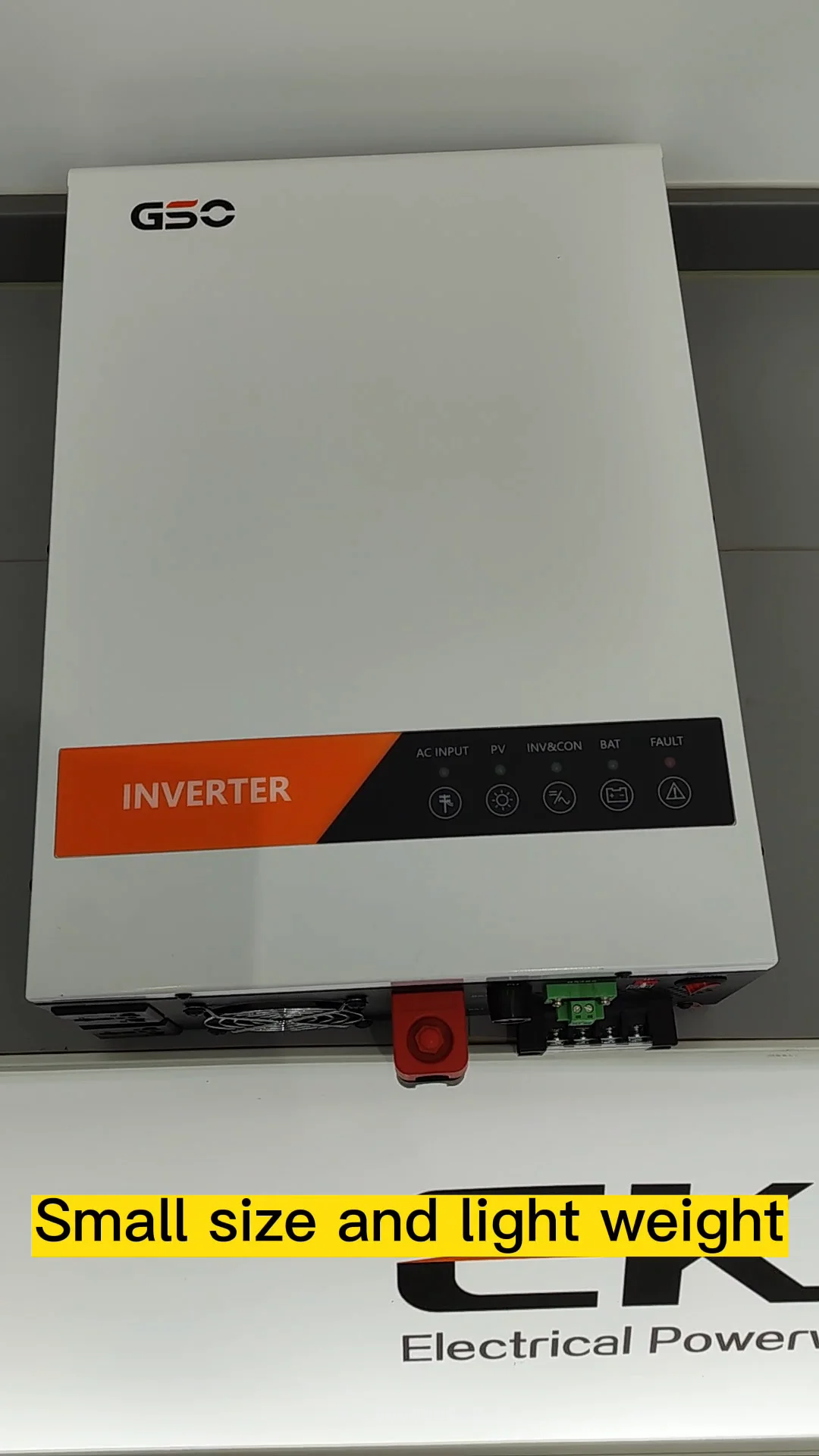 Wall Mounted 3kw Solar Power Hybrid Solar Inverter With Mppt Charge ...