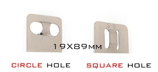 Corrosion Resistance Unengraved SS316 Cable Tie Tag