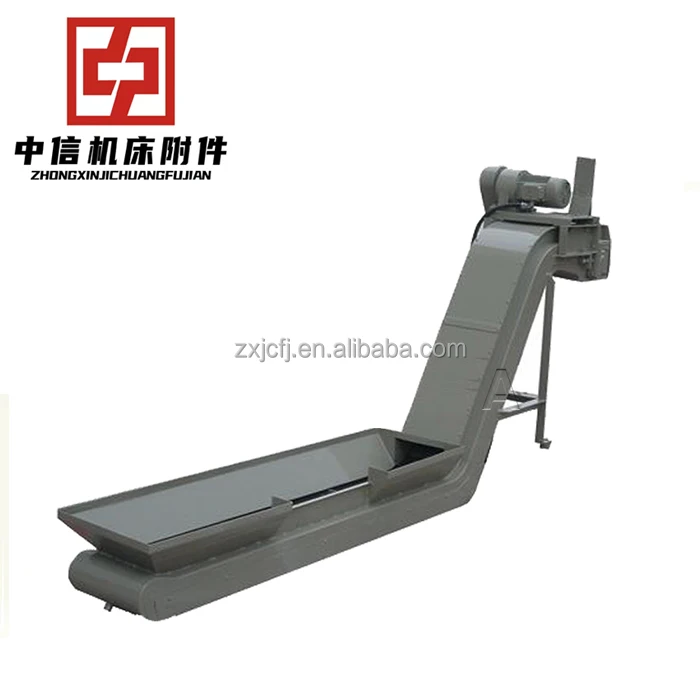 Flat Type Chain Plate Chip Removal Conveyor - Buy Cnc Chip Removal,Chip ...