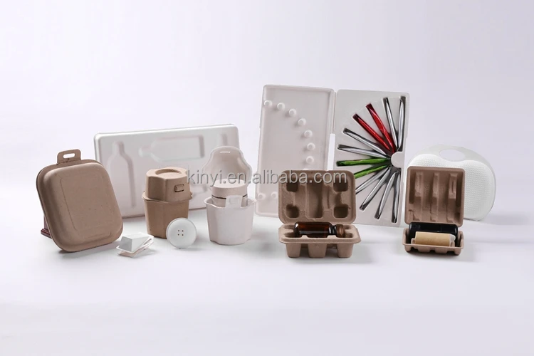 Biodegradable Paper Pulp Sugarcane Fiber Reusable Commodity Packaging ...